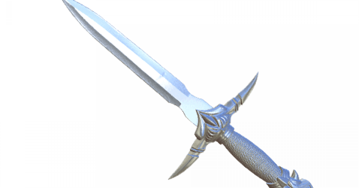 Dague | Modèle 3D gratuit | Solutions de scan professionnelles